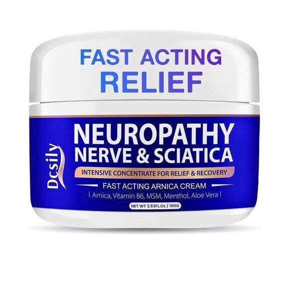 Dcsily | Grooming | Neuropathy Nerve Relief Cream Sciatica Pain Aching ...